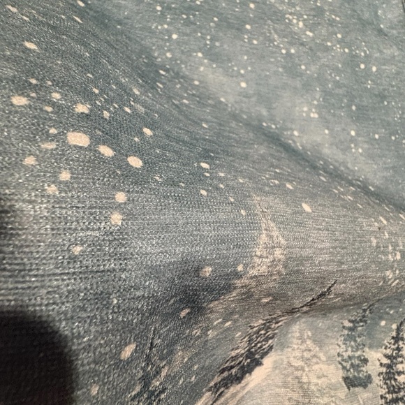 Rachel Zoe | Dining | Rachel Zoe Reindeer Christmas Tree Blue Table ...